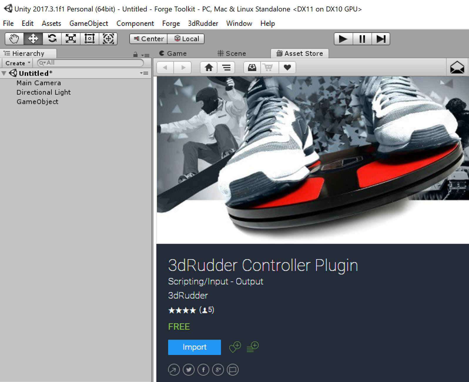 Forge AR/VR Toolkit and 3D navigation with the 3dRudder | Autodesk Platform Services